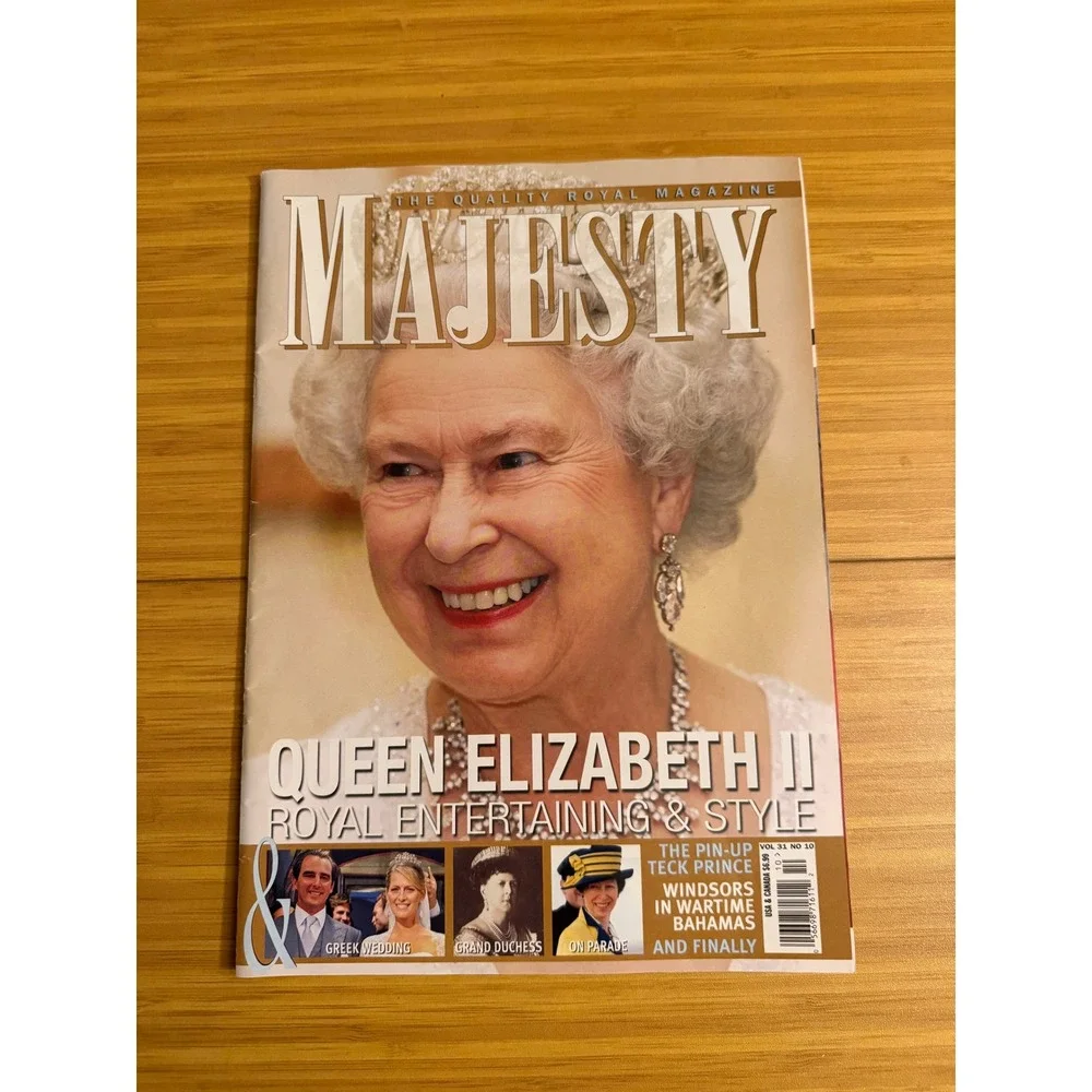 Majesty Magazine | Accents | Majesty Magazine Queen Elizabeth Ii Royal ...